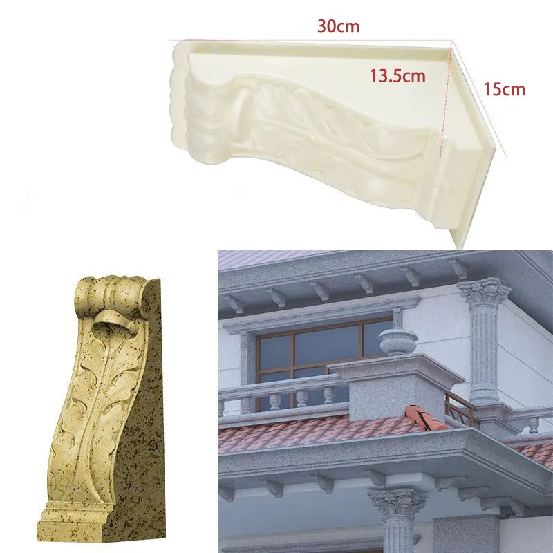 Prefabricated Cast In Corbel Model Eaves With Roman Columns And Beam ...