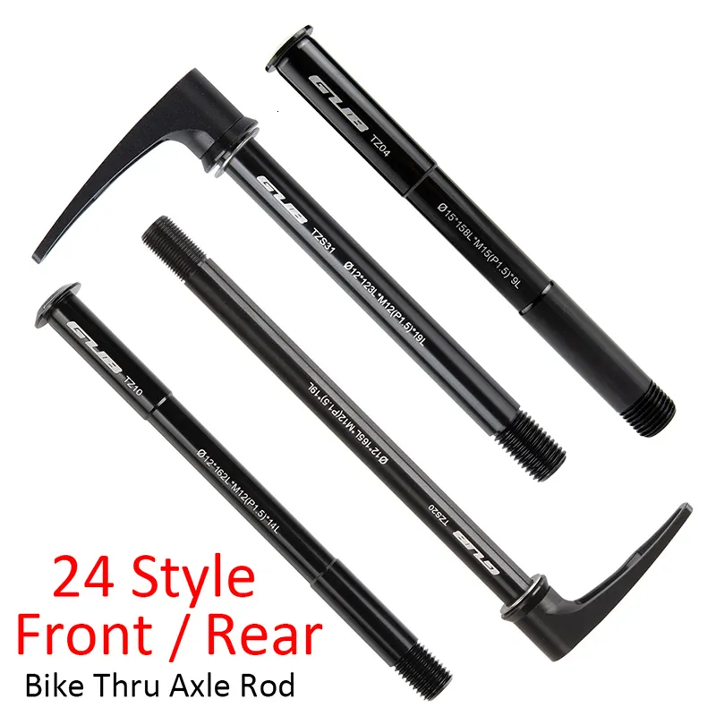 GUB MTB Thru Axle Rod Front Rear Road Bicycle Shaft Skewers For ...