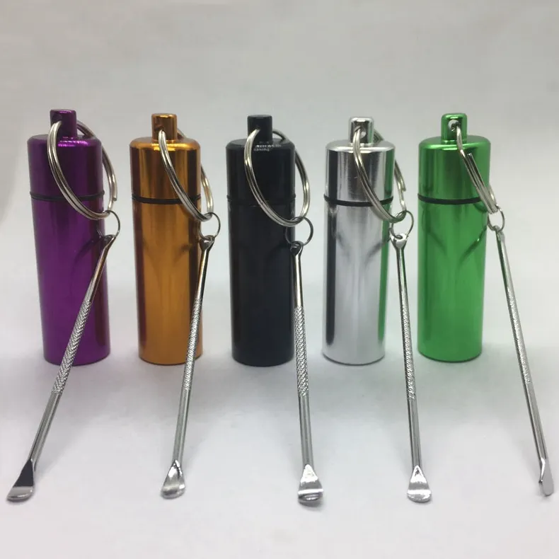 DHgate.com:Mini Snuff Kit W/ Colorful Aluminum Snuffing Bottle, Dabber ...