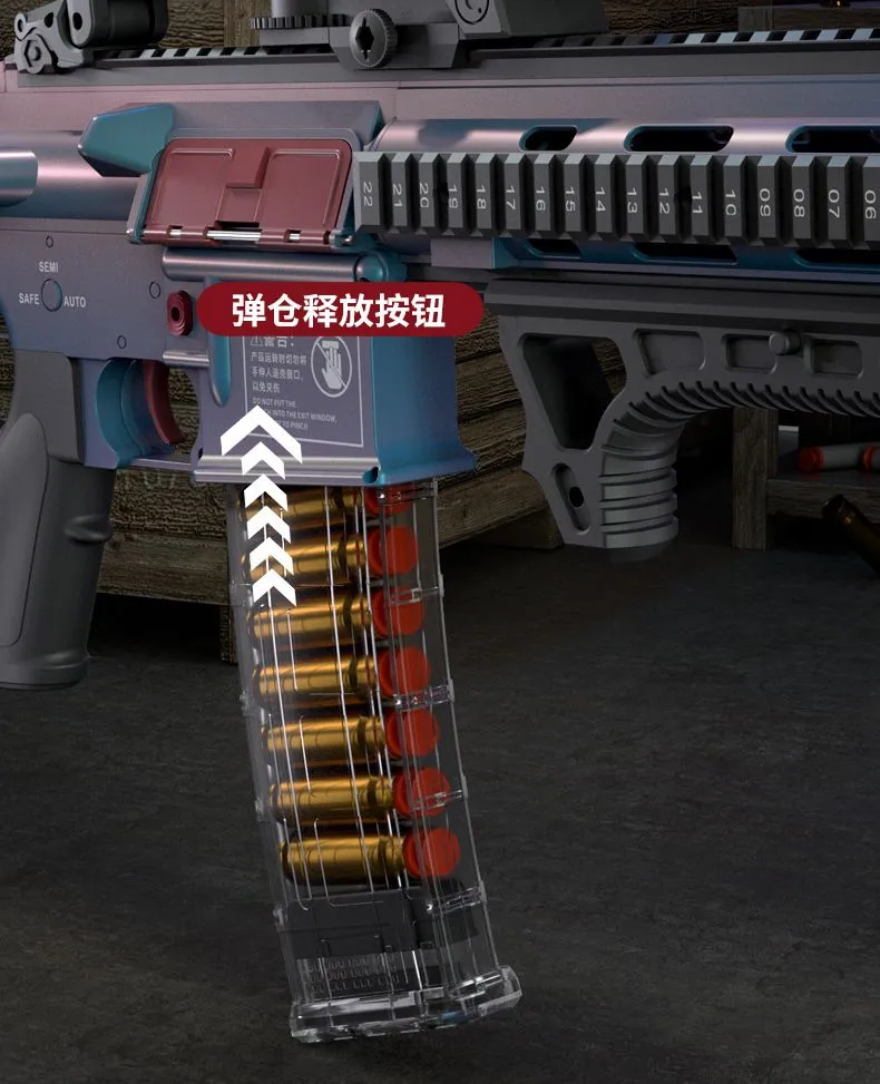 Shell Ejecting Toy Gun: M4A1 Electric Nylon M416 Rifle Chameleon Sniper ...