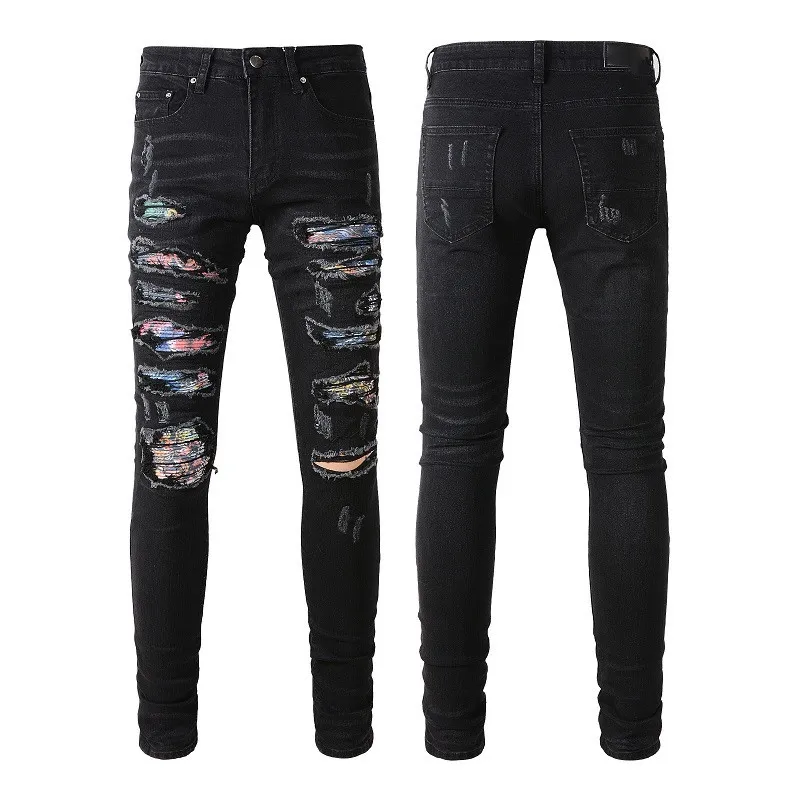 Am Jeans Designer Jeans Mens Skinny Jeans Desig Pants Long Hippop ...