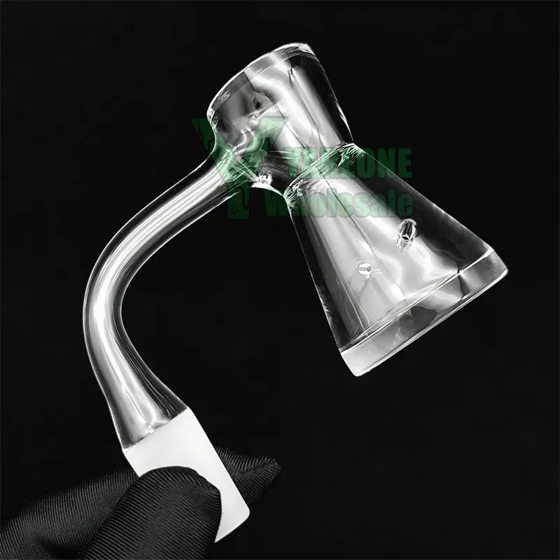 Hourglass Beaker Auto Spinner Quartz Banger Full Weld Beveled Edge 10mm ...
