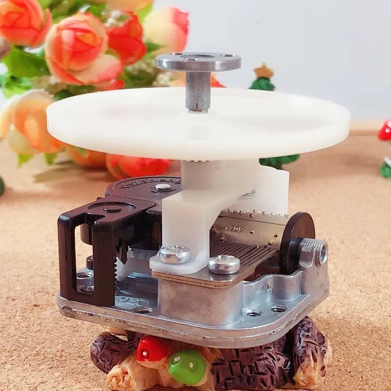 DIY Music Box Mechanism Kit - Rotating Shaft & Plate, Unique Novelty ...