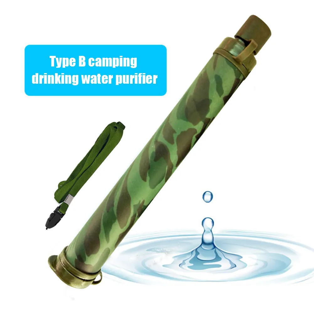 Water Filtration Straw Portable Water Purifier For Camping, Hiking ...