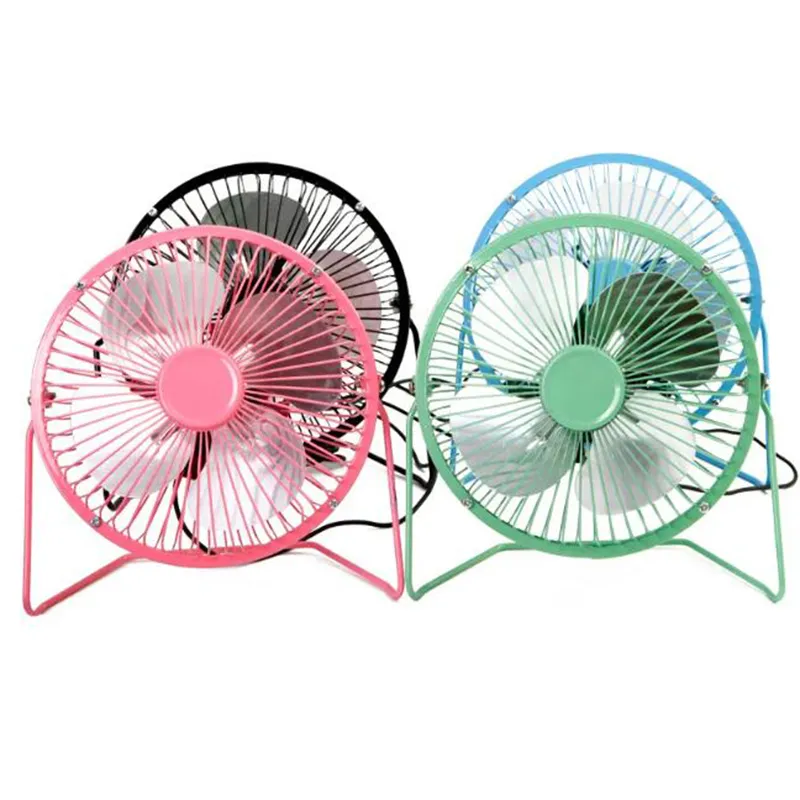 DHgate.com:Mini Portable USB Fan with Plug, 4 Inch Aluminum Desk Cooler ...