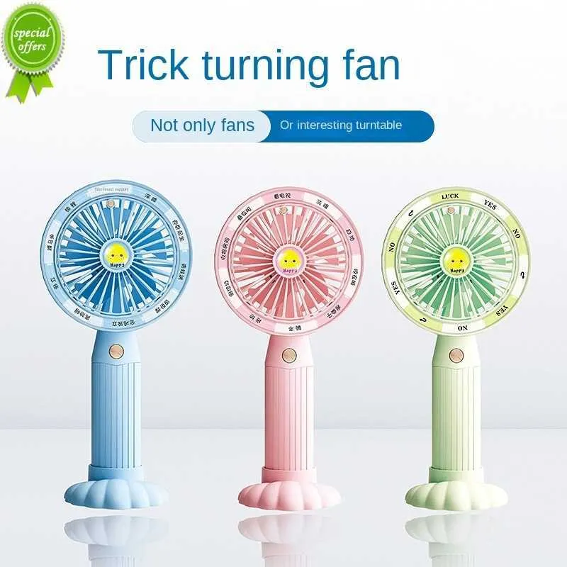 USB Handheld Charging Fan Portable Rechargeable Mini USB Table Fan ...
