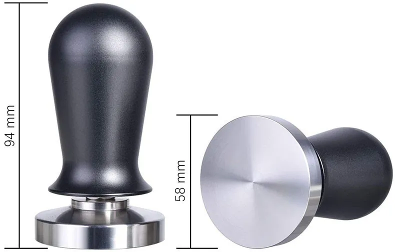 Calibrated Espresso Coffee Tamper 30lb Spring Loaded Elastic Espresso ...