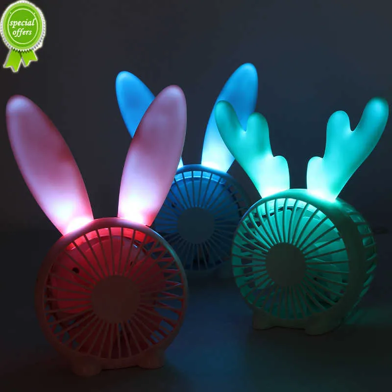 Silicone Ear Rechargeable Handheld Mini Portable Fan USB Mini Mini ...