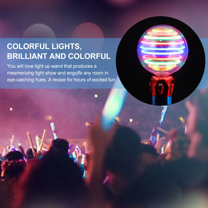 LED Night Glow Emergency Light Sticks Colorful Flashing Toy For Parties ...