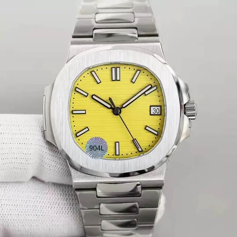 Men's Luxury Timepieces: Automatic Wristwatch Silver Stainless Steel ...