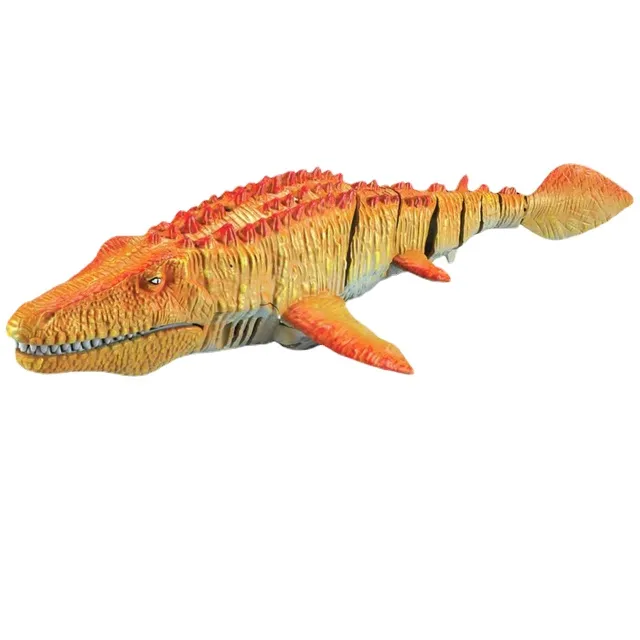 Dinosaur Rc Shrimp Boat Mosasaurus 2.4G Marine Life Racing Ship For ...