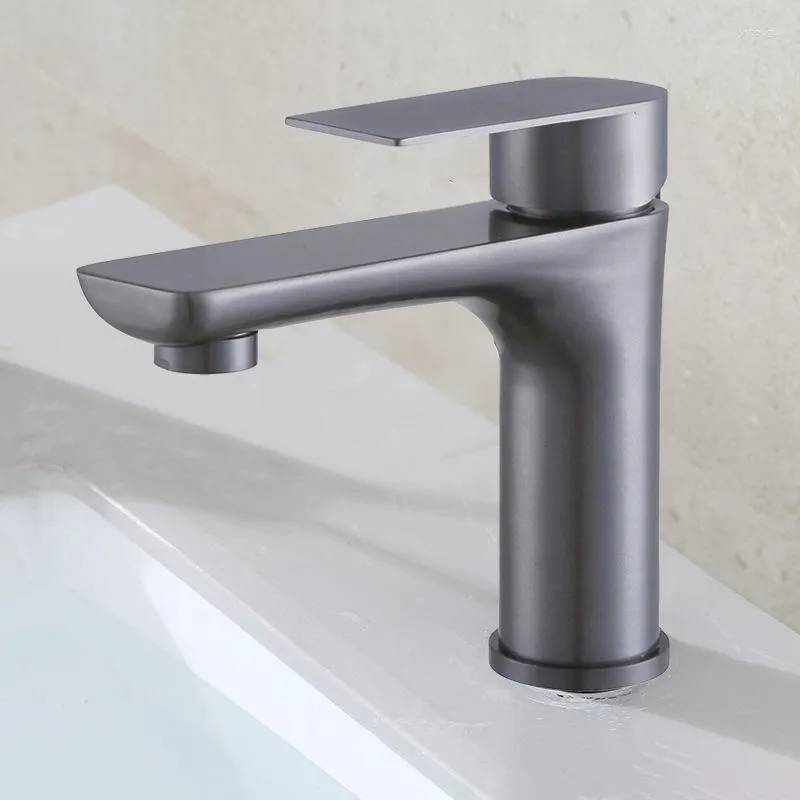 DHgate.com:Kitchen Faucet, 304 Stainless Steel Single Hole Flat Basin ...