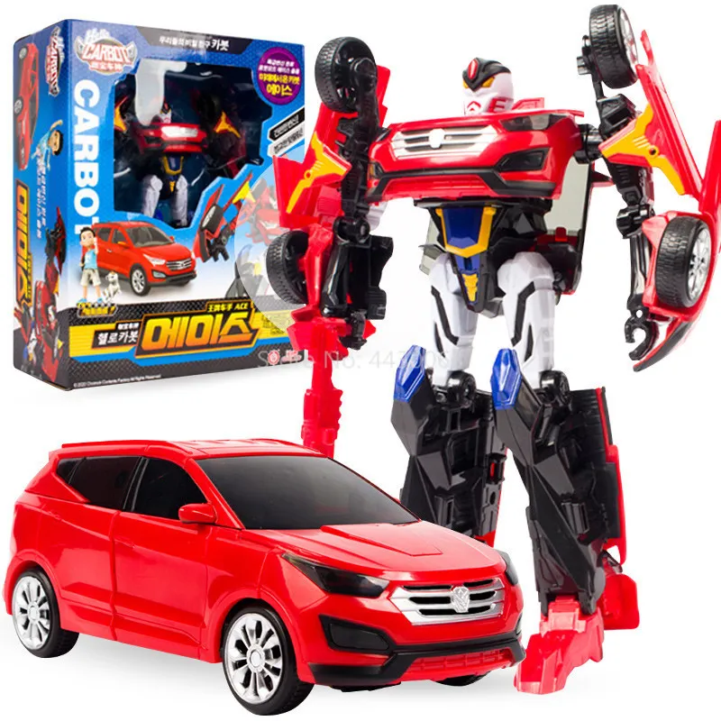 Transforming Action Figures: ABS Material Deformation Rescue Car Robot ...