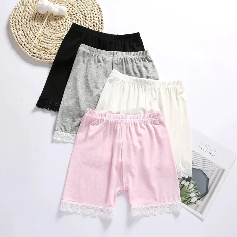4-Pack Girls' Summer Shorts Set - Soft Cotton Baby Shorts, Sizes 3-10 ...