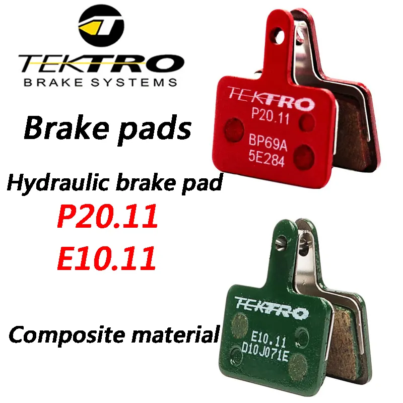 TEKTRO P20.11 E10. 11 Hydraulic Disc Brake Pads For MTB Bike Spare Parts M335/395 Metal Ceramic ...