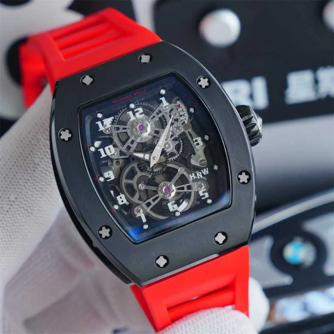 Richie Miller Watches Luxury Mens Movement Clean-factory Diamond Rm17 ...