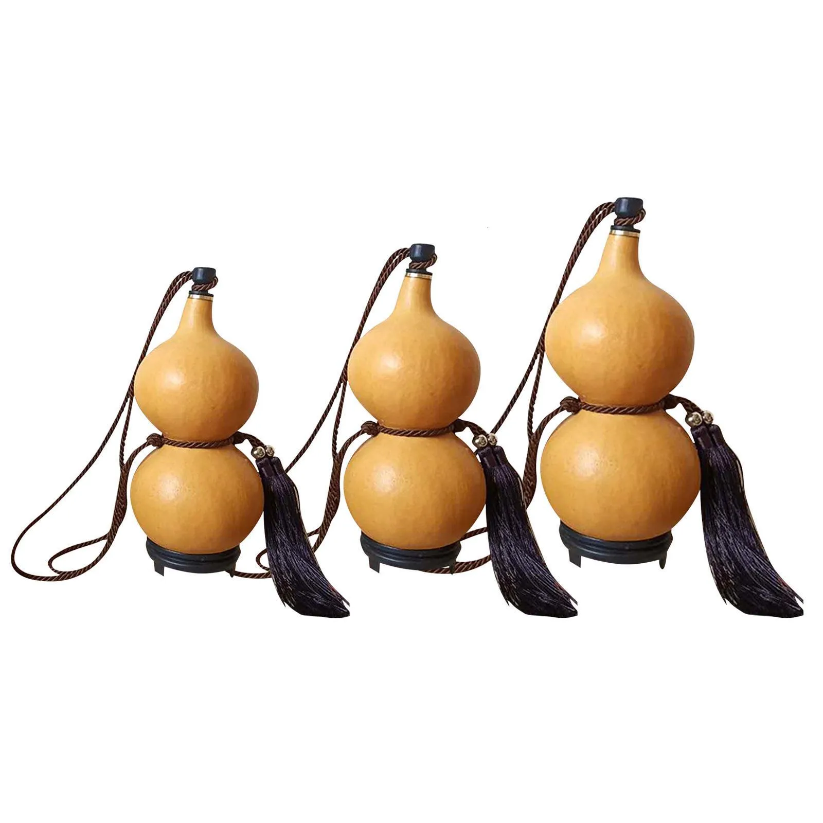 Handcrafted Dried Gourd Hip Flask - Unique Calabash Water Bottle ...