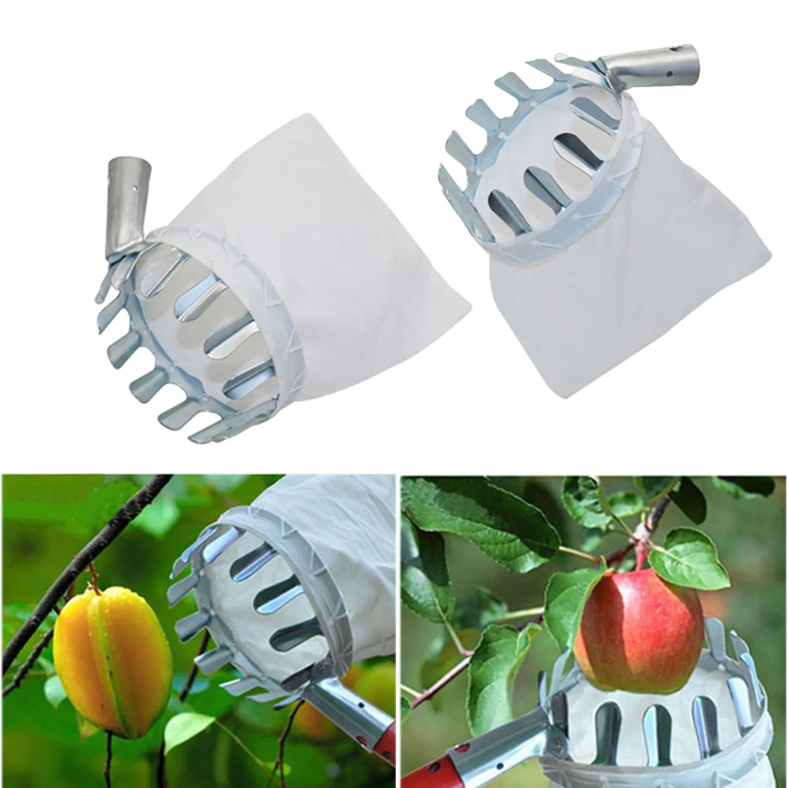 Detachable picker fruit Head for High Trees - Garden Greenhouses ...