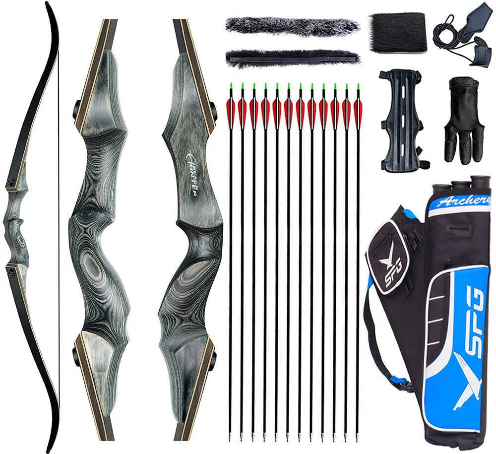 Black Bow And Arrow Set