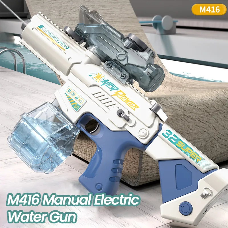 DHgate.com:M416 Electric Water Gun: Outdoor Summer Fun for Kids ...