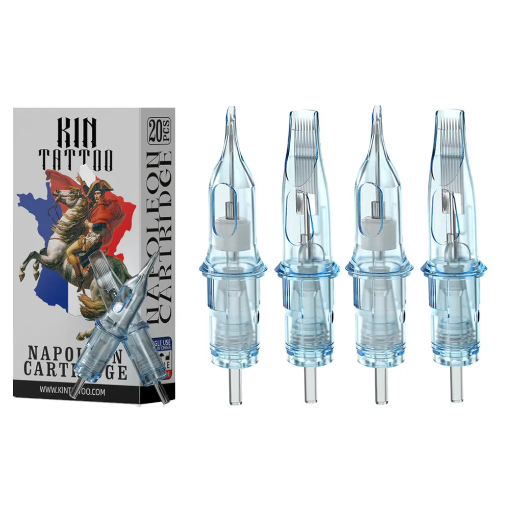 Kintattoo Napoleon cartridge set up - 20 Disposable Magnum Cartridges ...