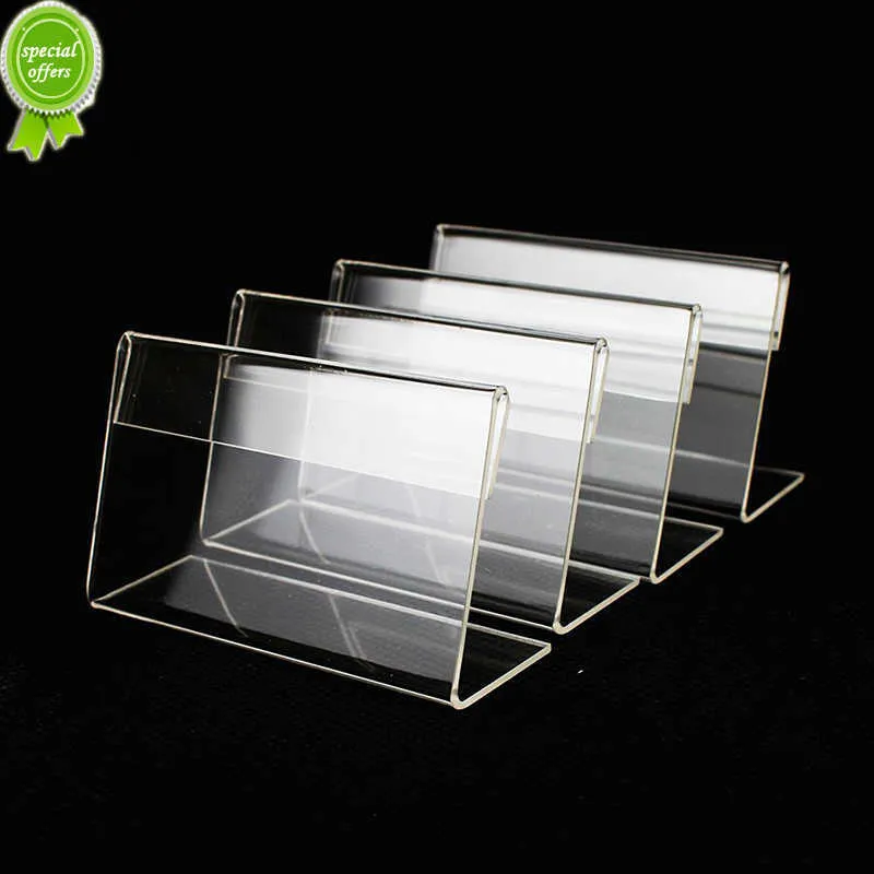 DHgate.com:Clear Acrylic Mini Table Sign Label Stand Display Holder ...