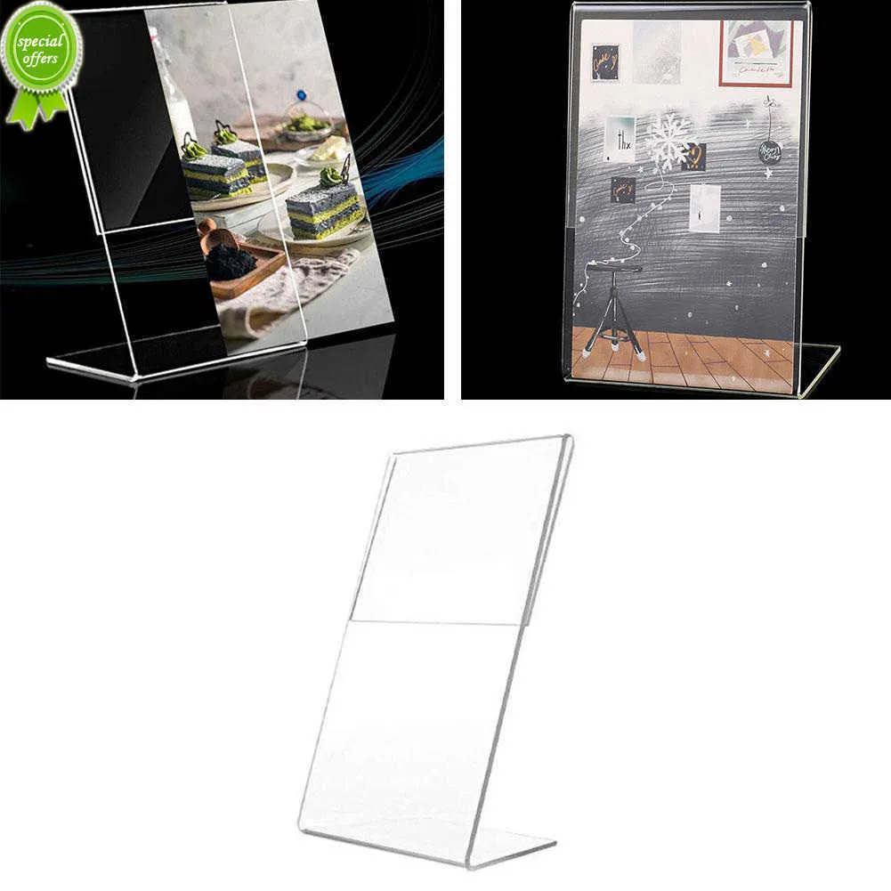 Clear Acrylic Display Stands And Table Card Holder Stand: 2 Size ...