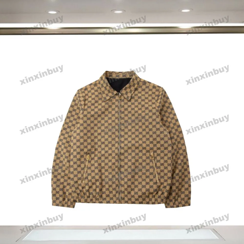 Xinxinbuy Designer Double Sided Jacquard Letter Coat Best Winter ...