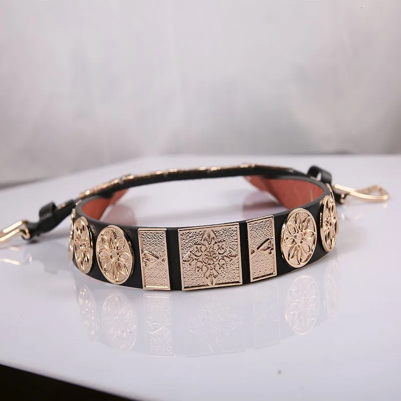 Ancient Chinese Hanfu Traditional Waist Chain Belt With Metal Rivets ...