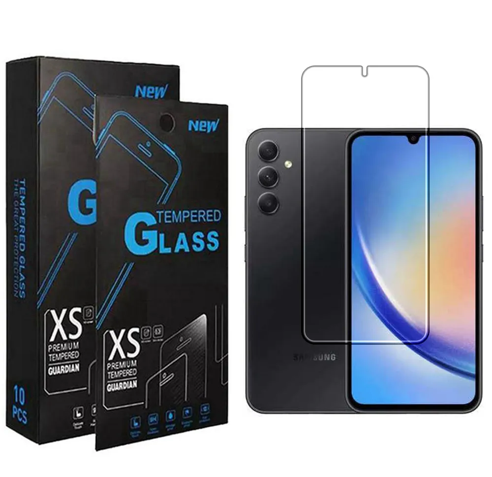Clear Glass Moto G31 Screen Protector For Samsung S24 FE, S35, A25, A15 ...