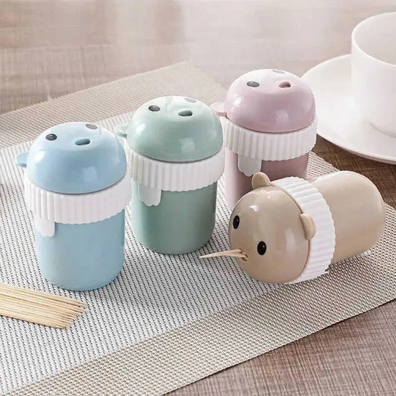 Cute Toothpick Stand Dispenser And Holder For Kitchen And Living Room ...