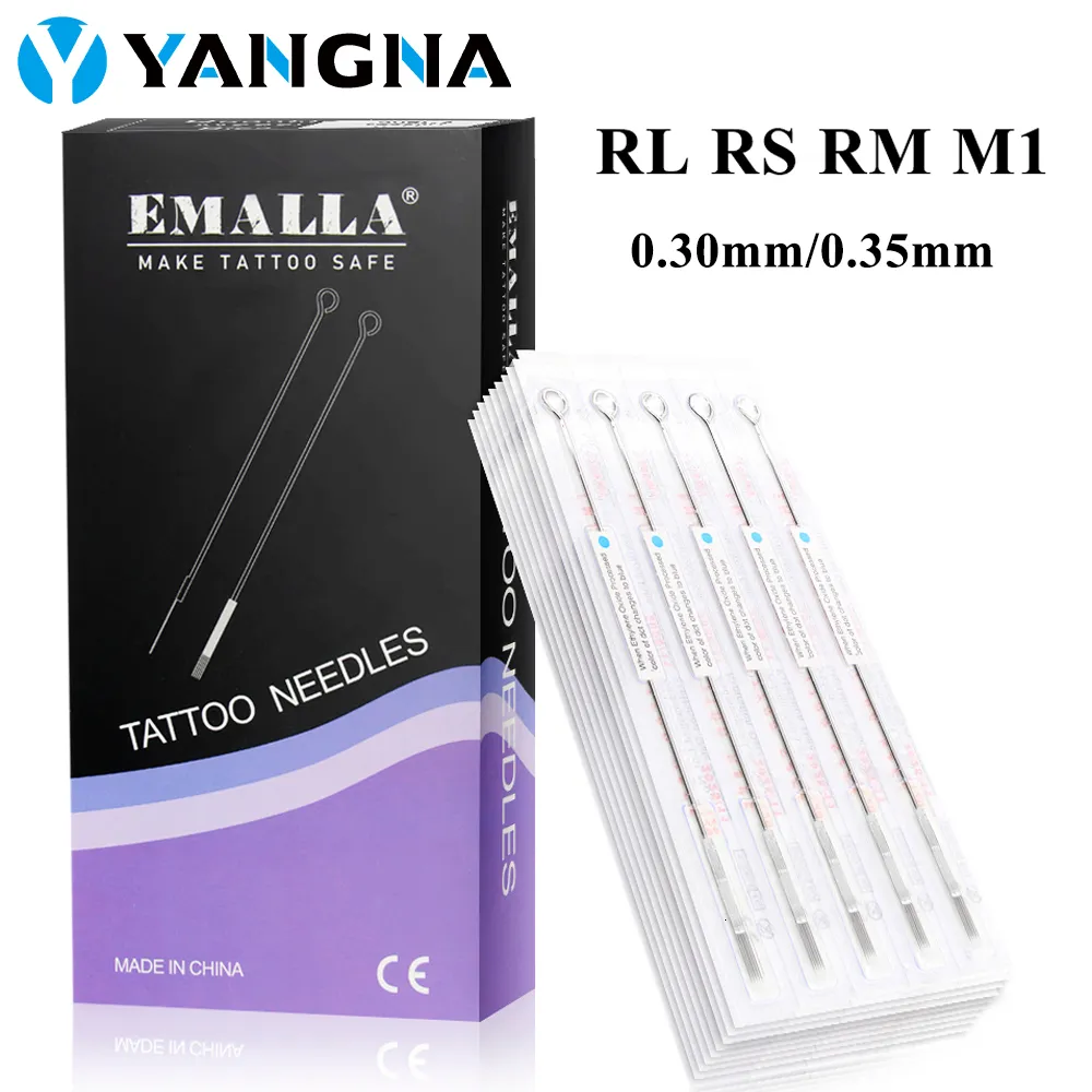 DHgate.com:50PCS Sterile Tattoo Needles Set - Assorted Sizes RL RS M1 RM - Disposable Tattoo ...