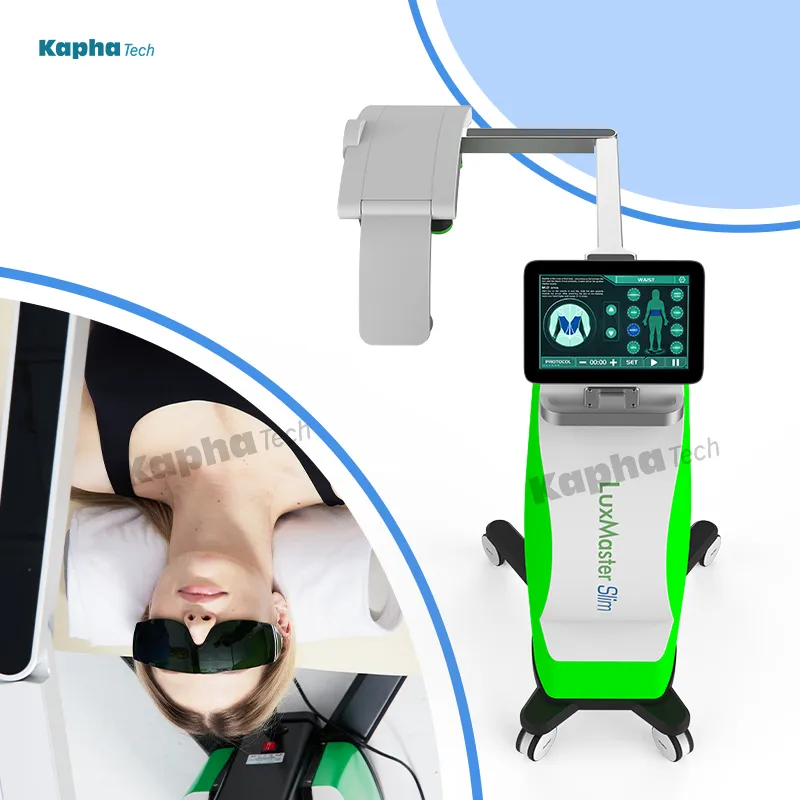 10D Lipo Emerald Laser LLLT Rotating Green Light Fat Reduction Machine ...