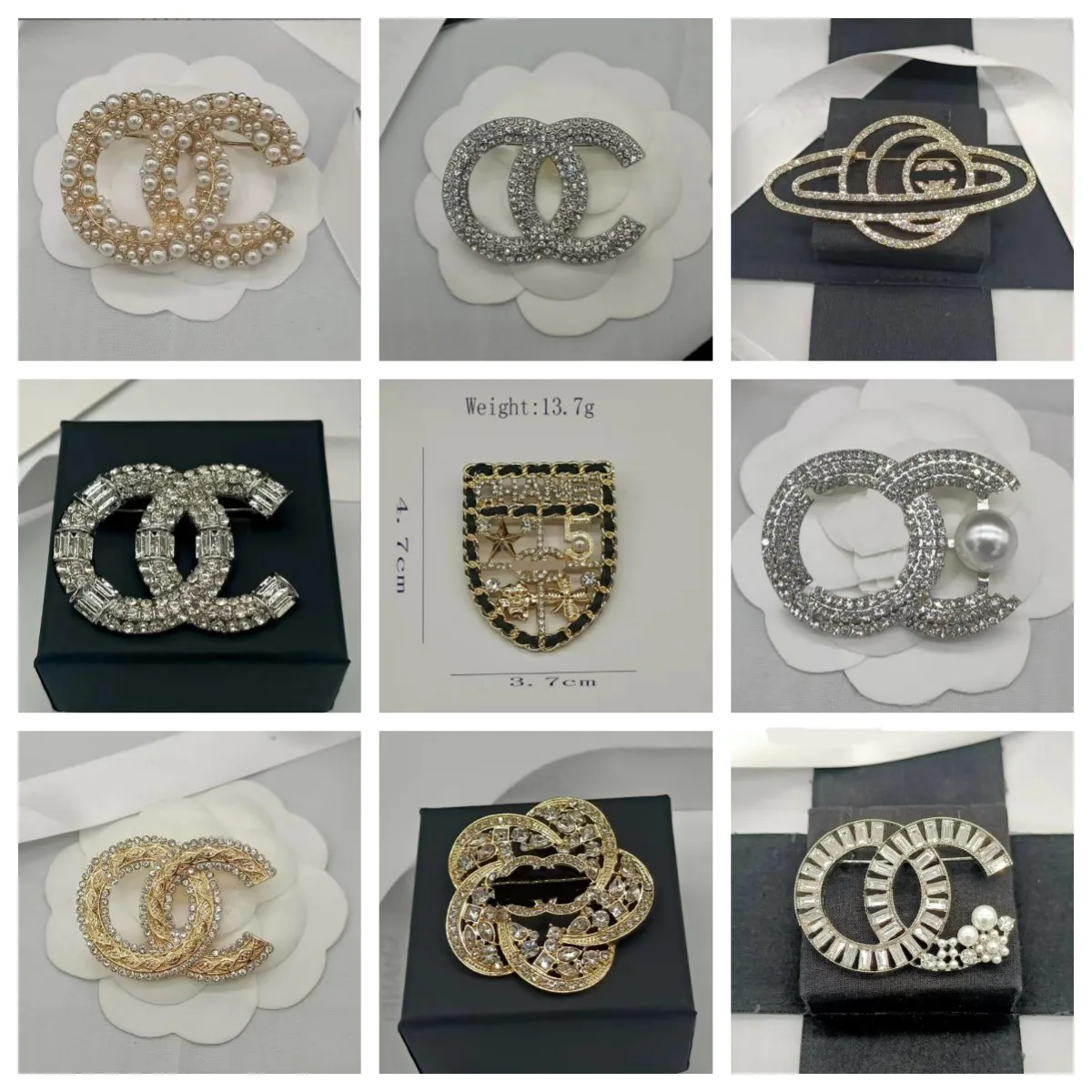Pins Brooches J241029 Designer Letter Brooches For... From Sunglasses ...