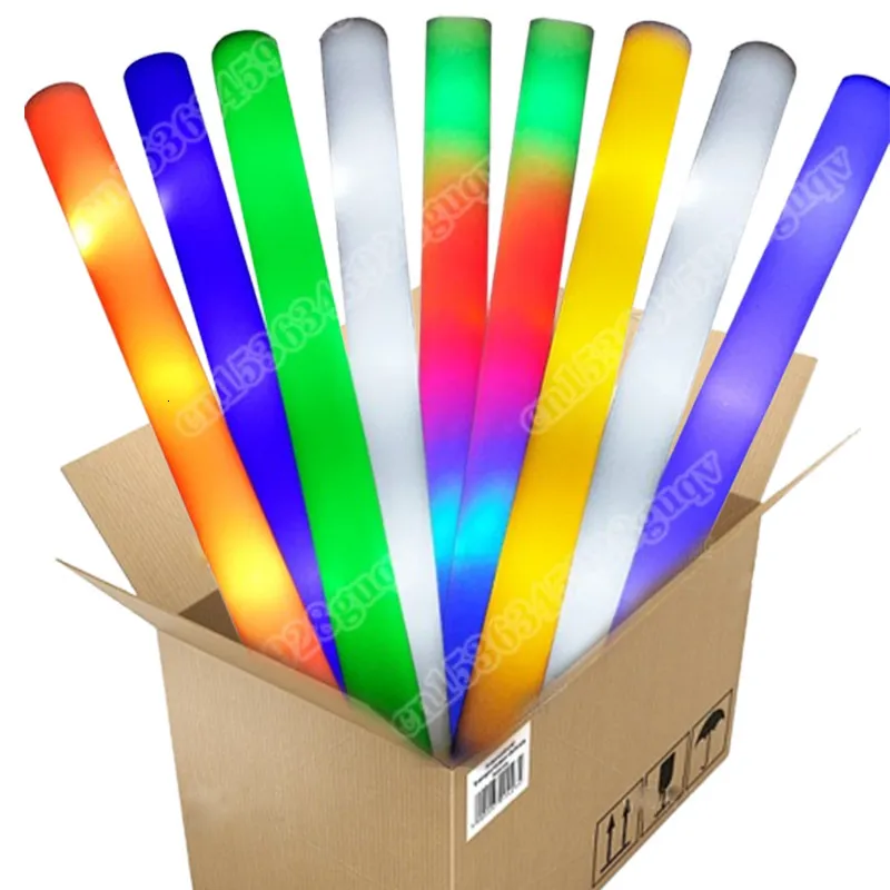 DHgate.com:828Pcs Glow Foam Light Sticks, Multicolor LED Glow Sticks ...