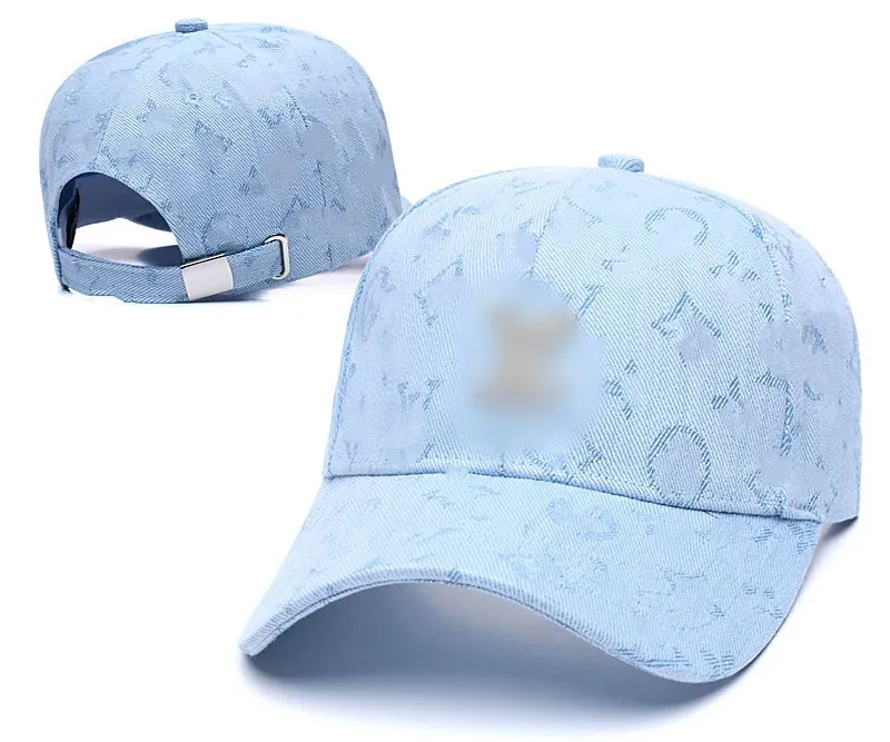 Luxury Designer Blue Snapback Cap For Men And Women Perfect For All ...