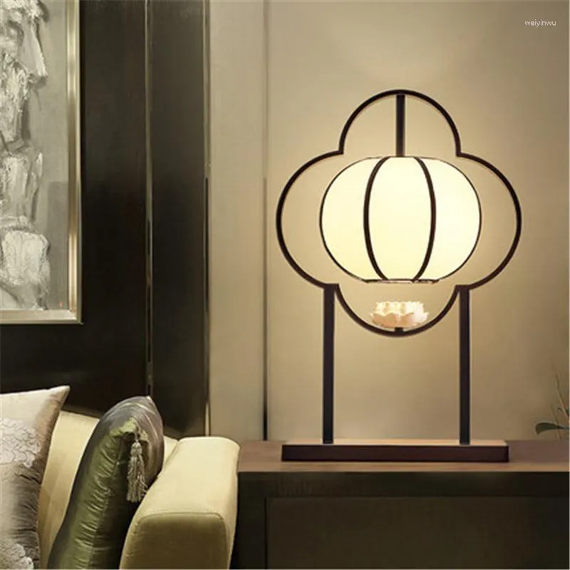 Antique Chinese Lotus Table Lamps Dunnes Stores For Study, Bedside ...