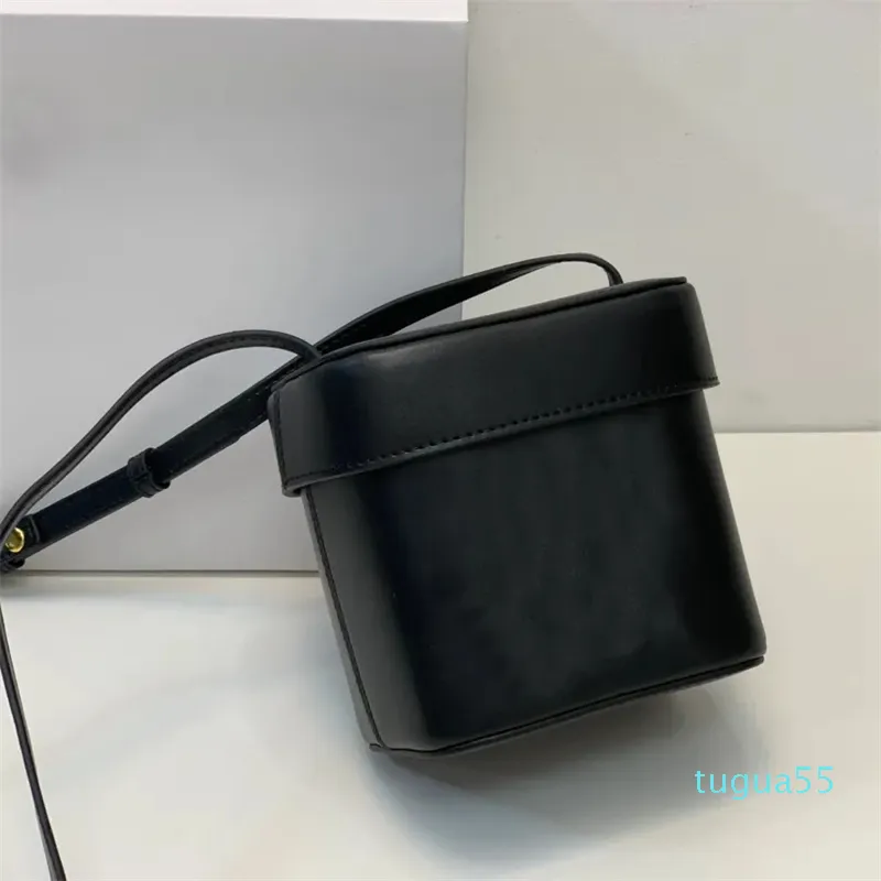 Deisgner Mini Crossbody Trunk Purse Calfskin Leather Small Leather ...