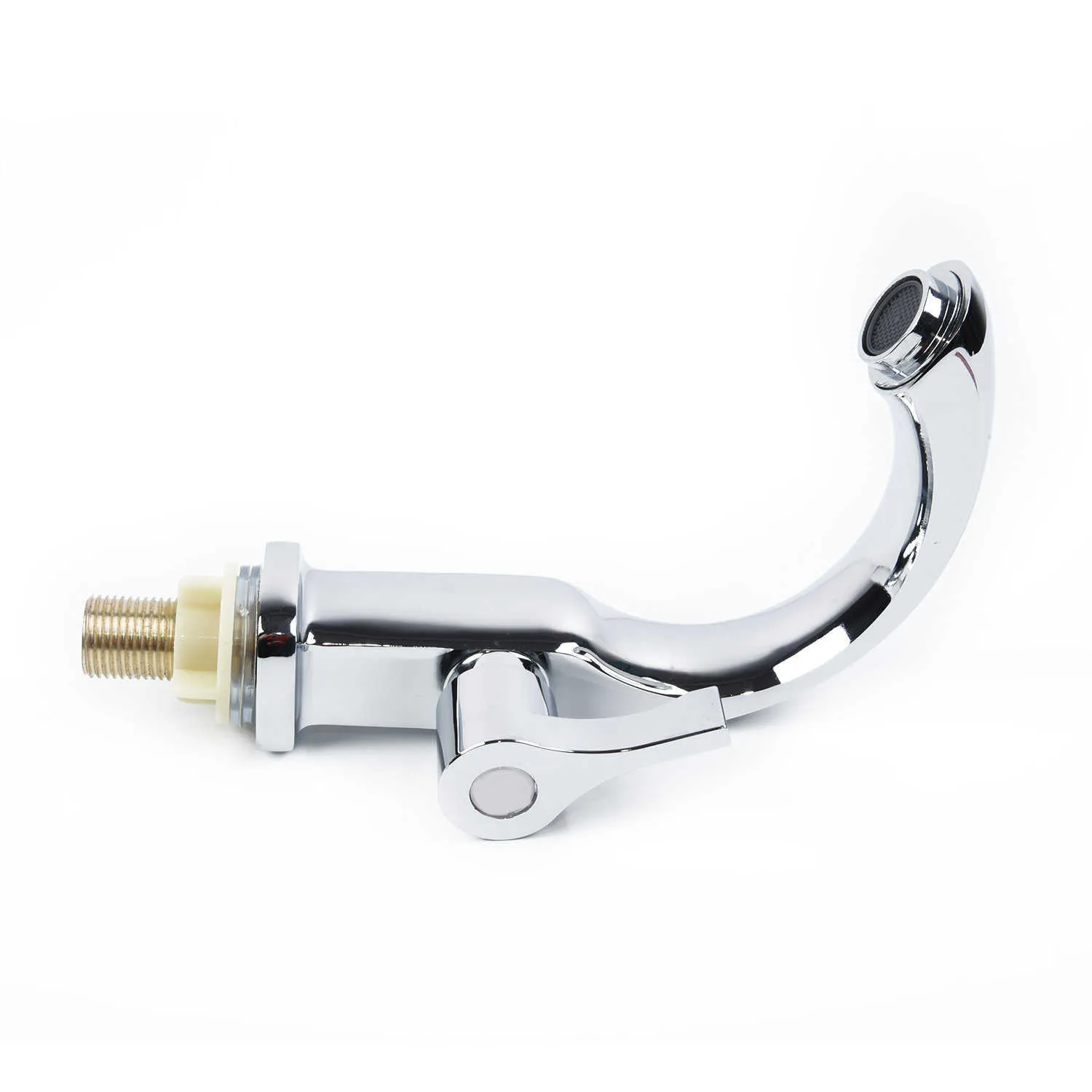Waterfall Bathroom Faucet - Chrome Square Single Lever Sink Tap, Anti ...