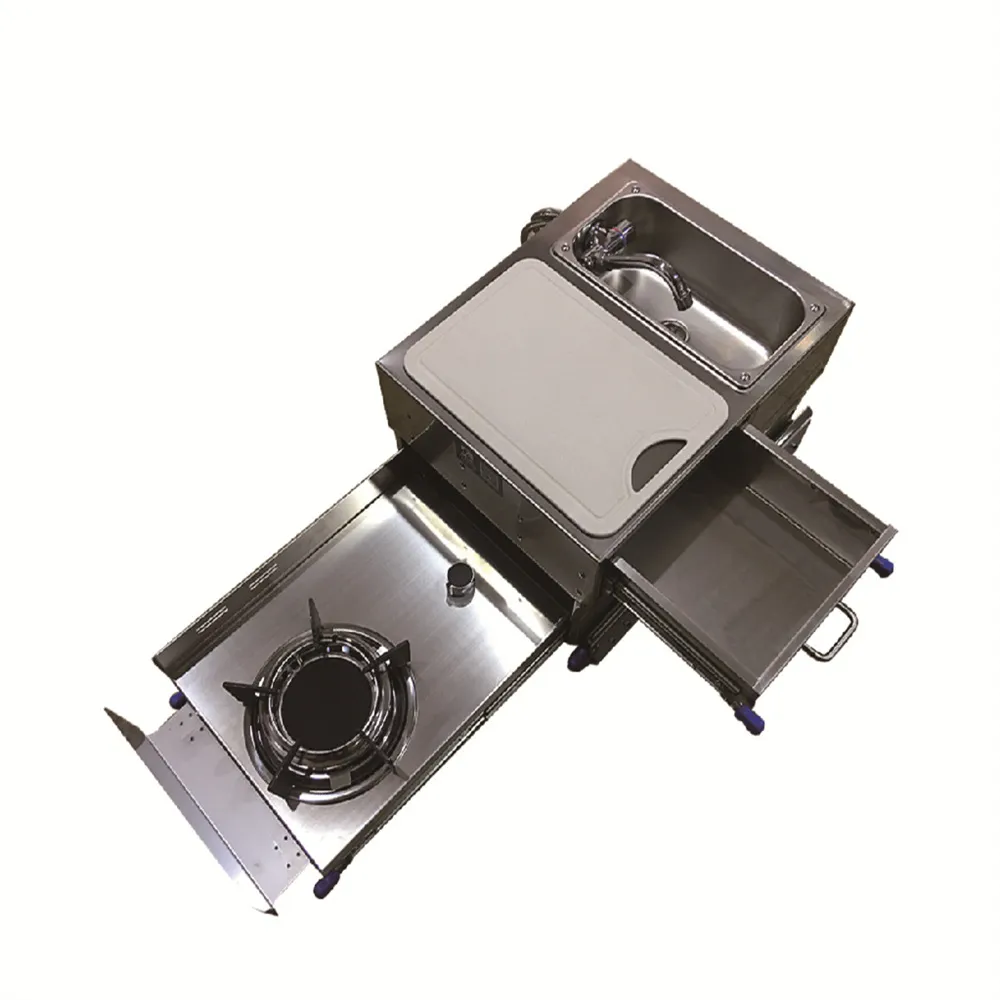 DHgate.com:Stainless Steel Pull Out Kitchen Sink - Single Bowl with ...