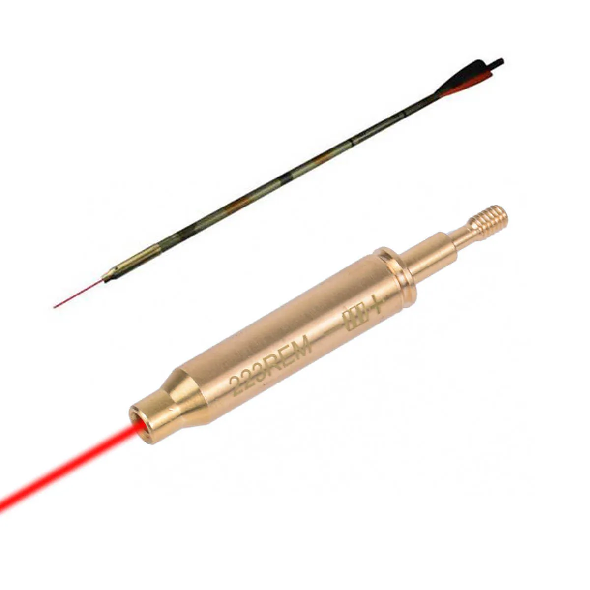 DHgate.com:.223REM Brass Arrow Head Laser Bore Sight Red Dot Laser for ...
