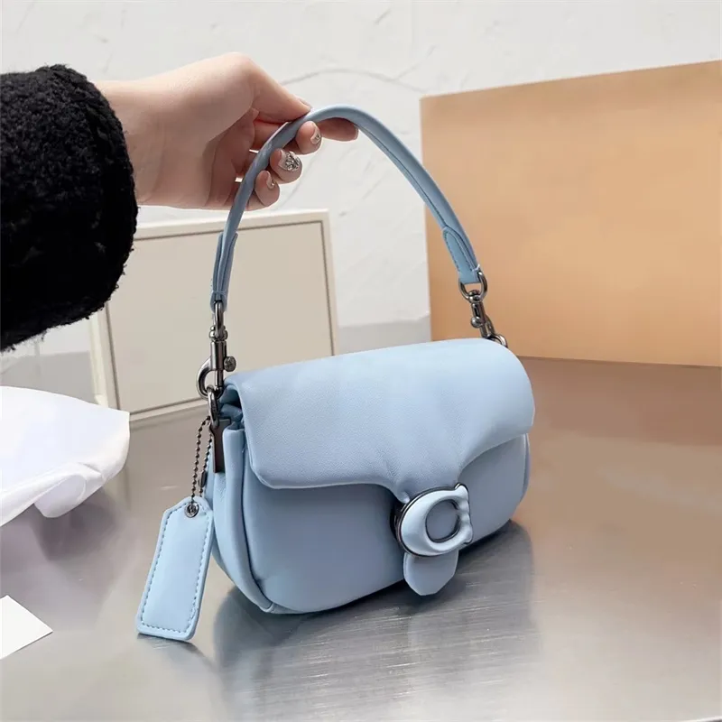 Luxury Designer Mini Pillow Leather Crossbody Bag For Women Crossbody ...
