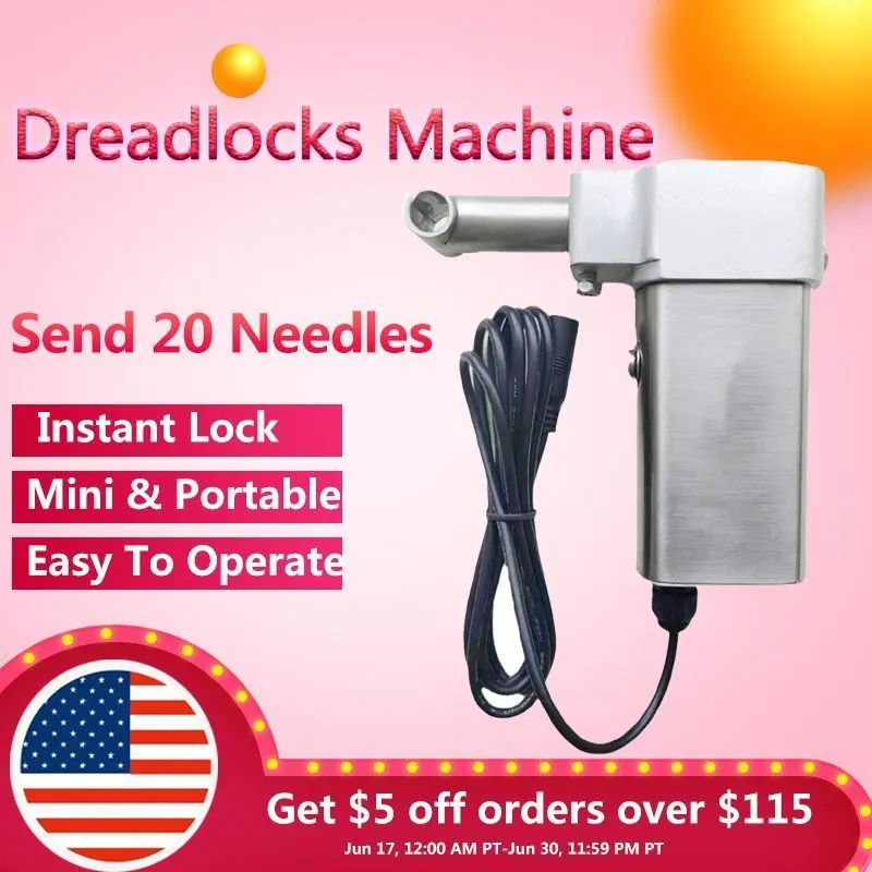 Portable Handheld Deadlocs Crochet Braiding Machine For Quick DIY ...