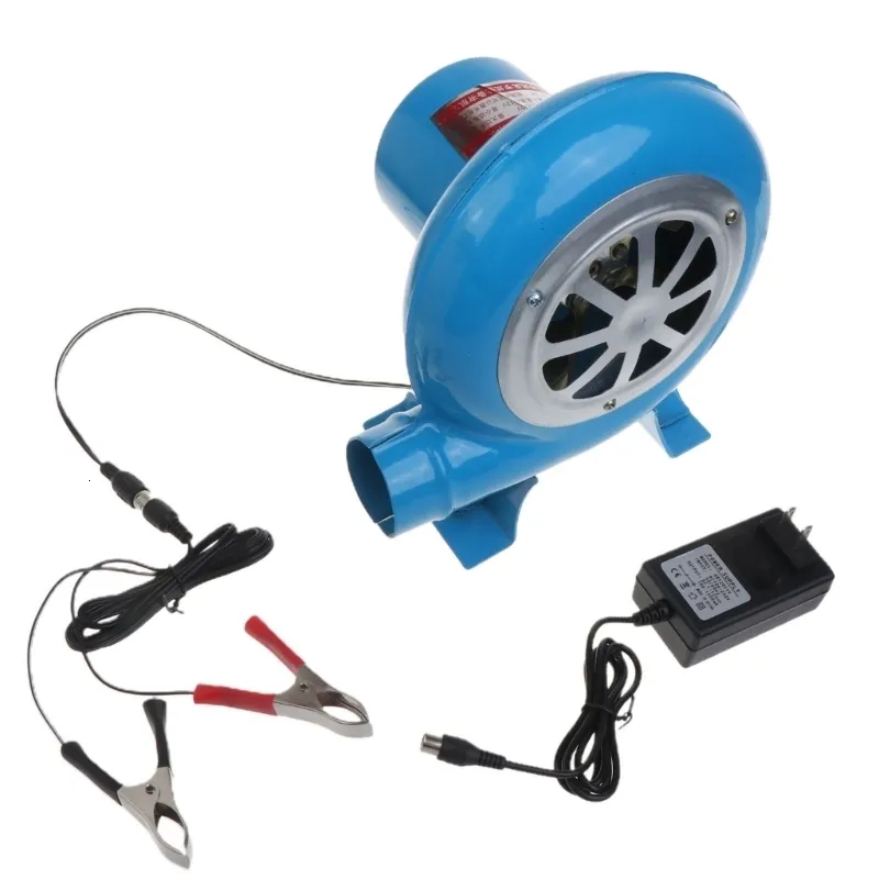 High Volume BBQ Fan With Adjustable Speed 220 Plug Adapter For Wood ...