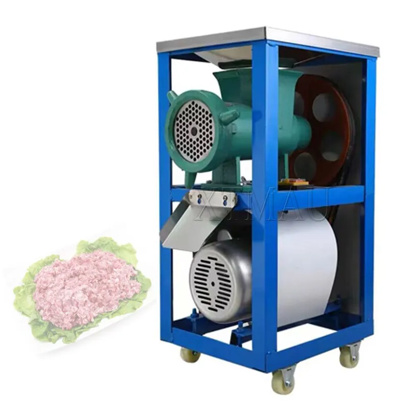 Meat Cutter Machine Commercial Meat Grinder: 220V Electric Bone Crusher ...