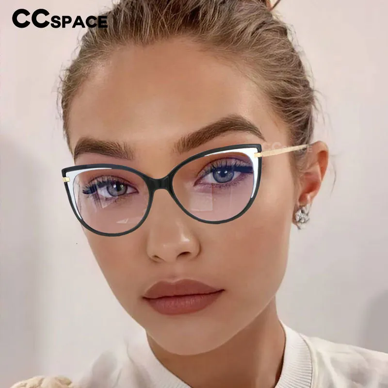 TR90 Cat Eye Eyeglasses - Anti Blue Light Glasses Frames for Women ...