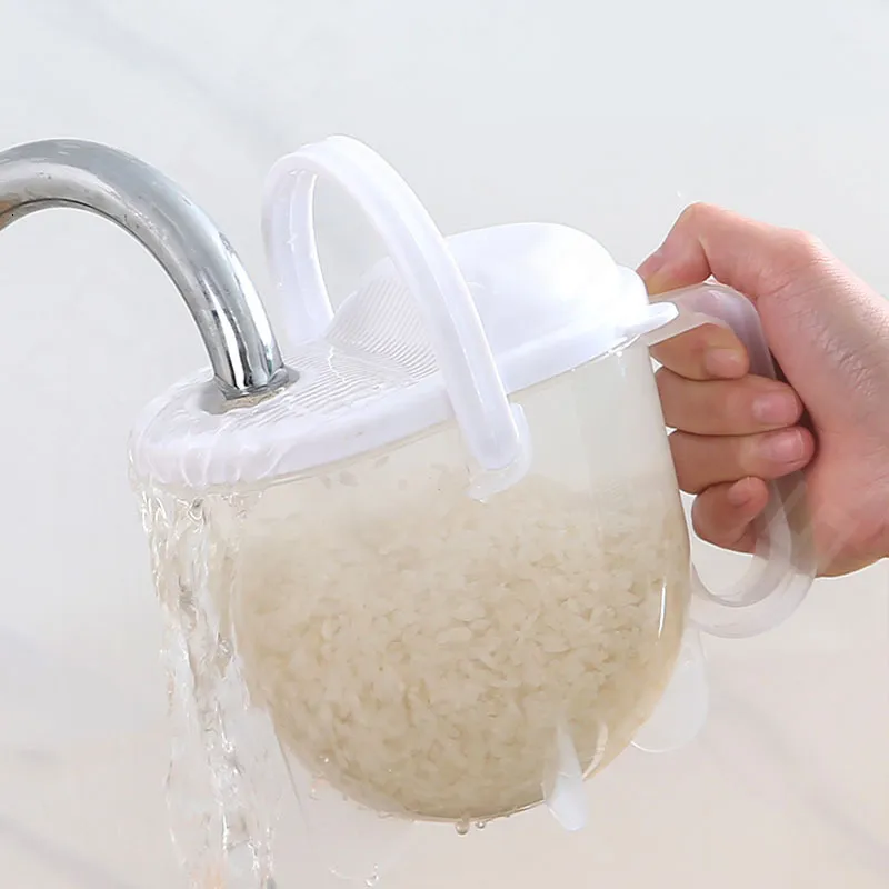 DHgate.com:Multipurpose Transparent Rice Washing Strainer | Easy ...