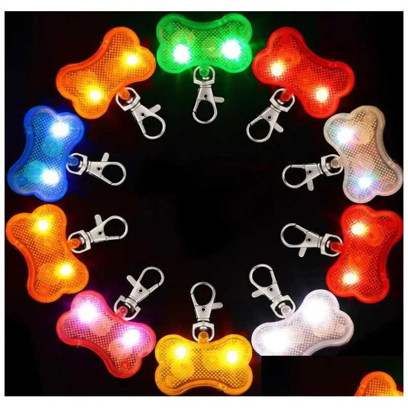 DHgate.com:Waterproof LED Collar Clip-On Light ID Tag for Night Pet ...