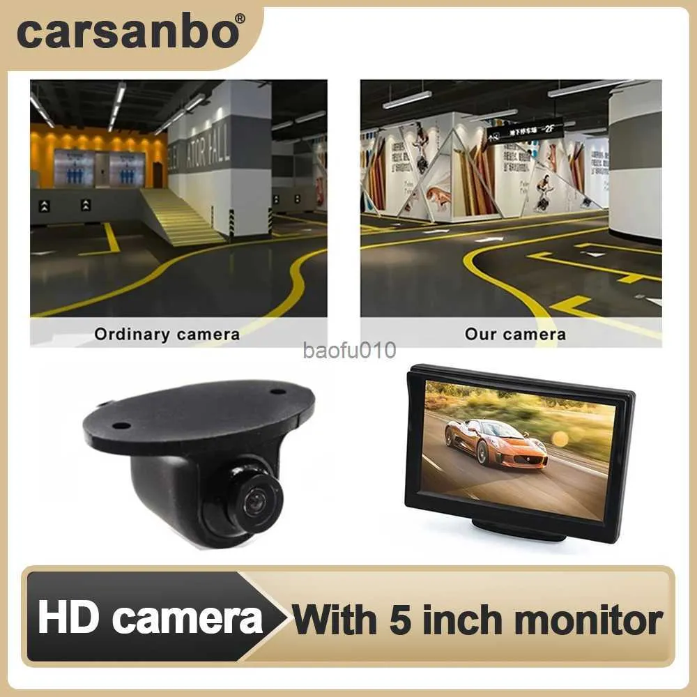 Car Cameras With Night Vision: 5 Inch Wireless Side View Camera System ...