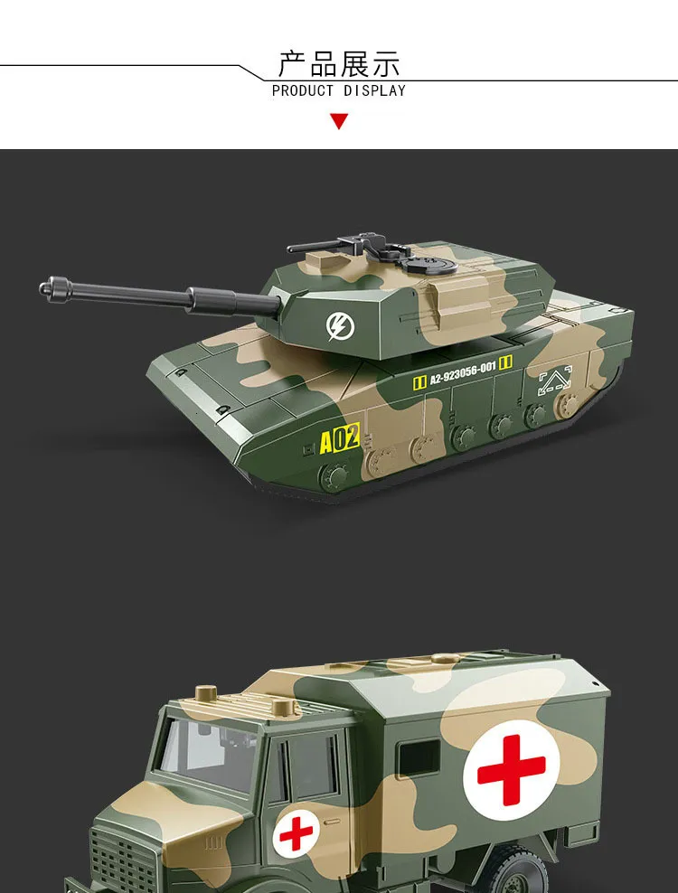 DHgate.com:Alloy Diecast Model Car Clockwork Simulation Toy: Military ...